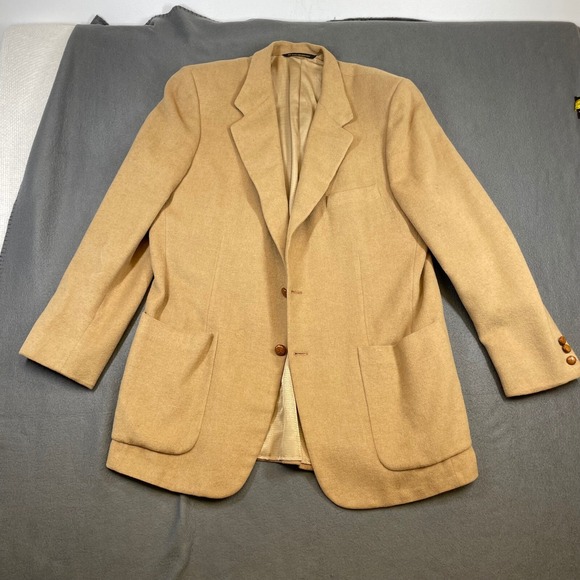 H by Halston | Suits & Blazers | Vintage Halston Camel Hair Blazer 0 ...